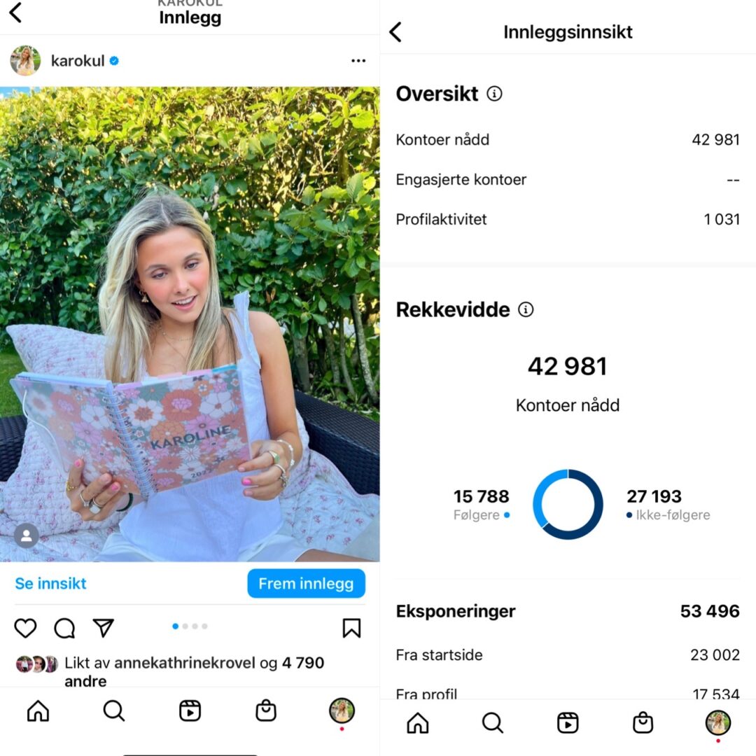 KAROKUL X PERSONLIG ALMANAKK - Krovella Agency